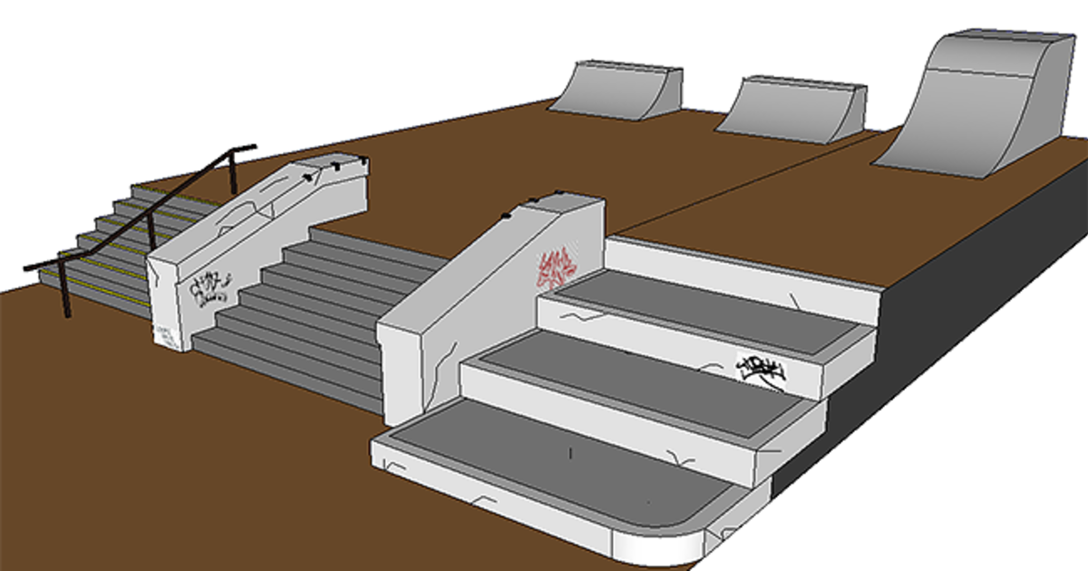 Sun Diego Am Slam, SF Mashup Obstacle - Skateboarding