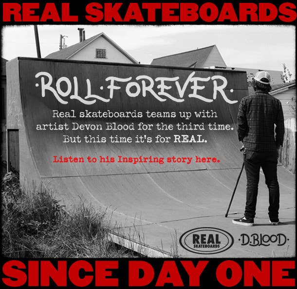 Real Devon Blood Forever - Skateboarding