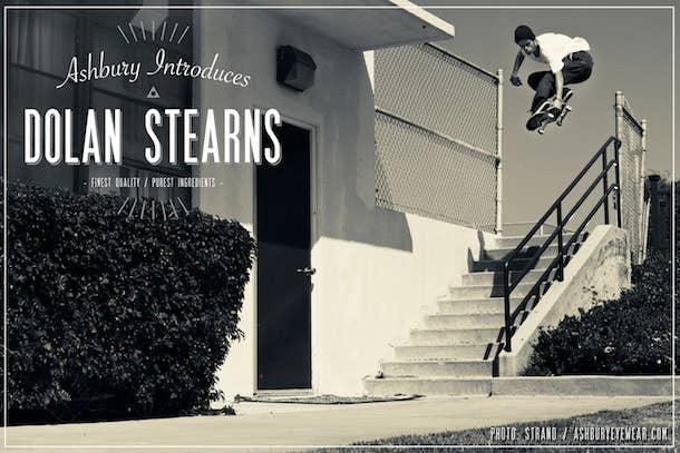 Ashbury Welcomes Dolan Stearns - Skateboarding