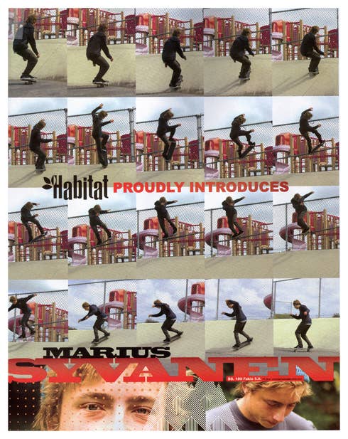 Marius Syvanen On Habitat - Skateboarding