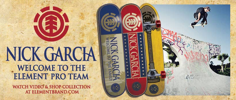 Nick Garcia Is Pro - Skateboarding