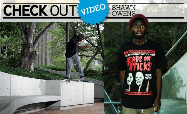 Shawn Owens, video, check out - Skateboarding