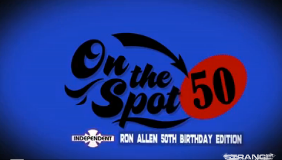 On The Spot With Ron Allen - Skateboarding