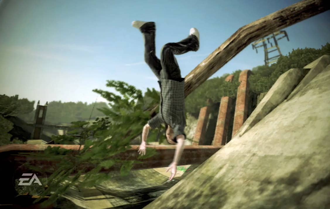 Skate 2 Slam Section - Skateboarding