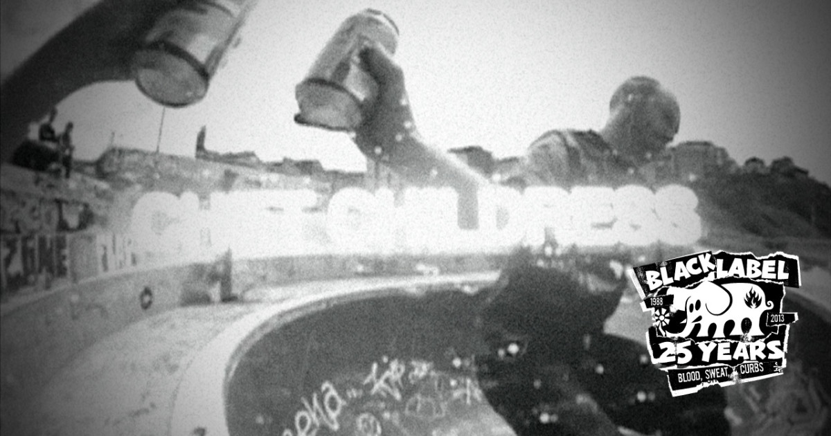 Black Label 25 Years Chet Childress 'Back In Black' - Skateboarding