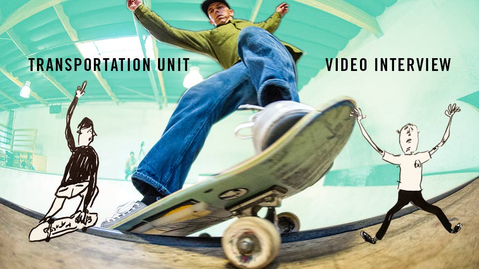 Transportation Unit: Video Interview with Russ Pope - Skateboarding