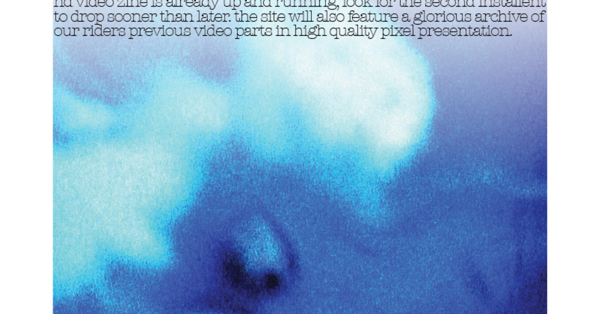 New Ambiguous Web Site - Skateboarding