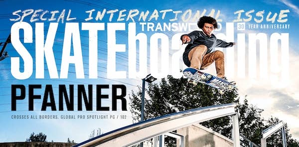 Hot Off The Press: Chris Pfanner, December 2012 - Skateboarding
