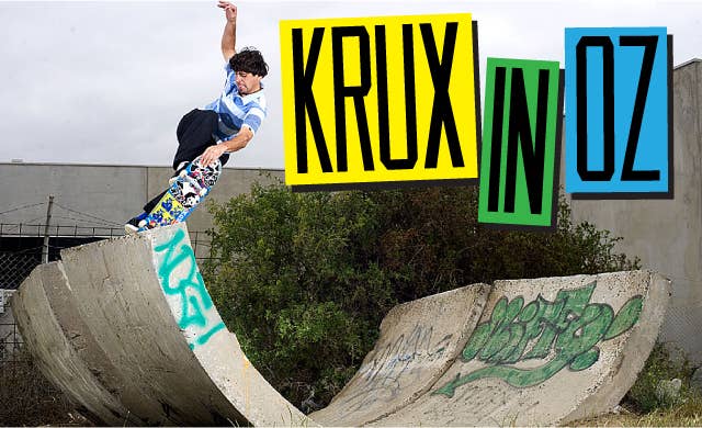 Krux, Dave Chami, Marius Syvanen, Australia, Oz, Silas Baxter Neal ...