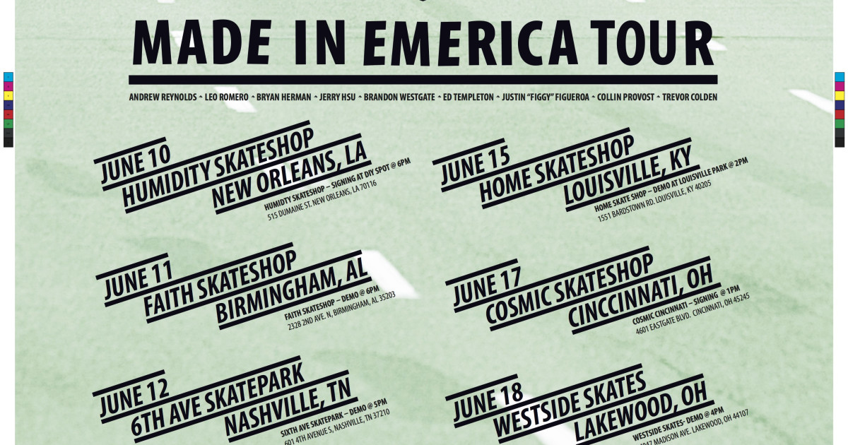 Made In Emerica Tour - Skateboarding