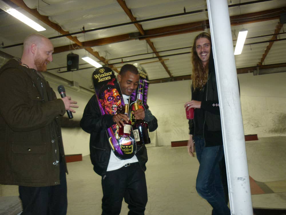 Windsor James Pro Premiere Party - Skateboarding