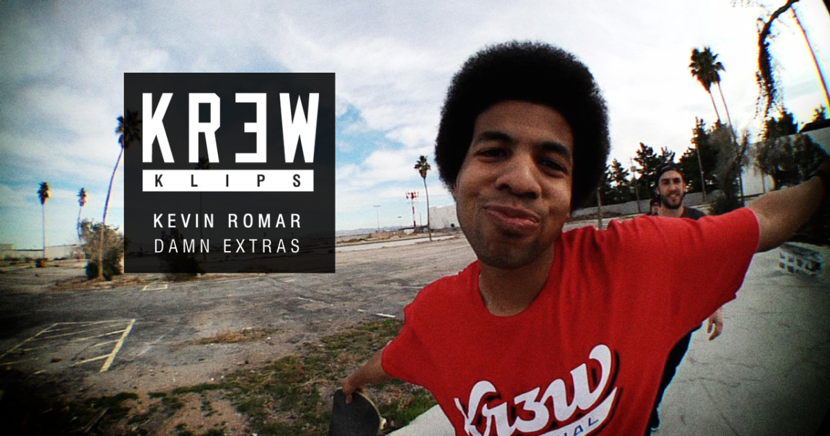 KR3W Klips: Kevin Romar 'Damn...' Extras - Skateboarding