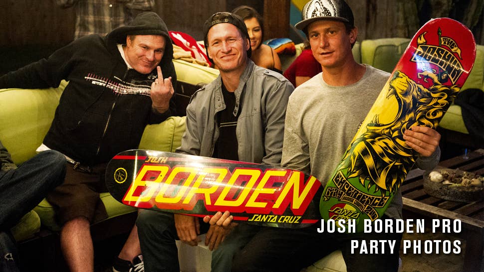 Josh Borden's Pro Party - Skateboarding