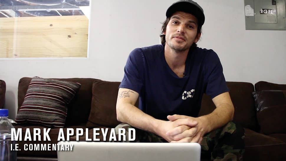 Mark Appleyard, i.e. Commentary - Skateboarding