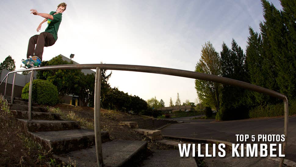 Garric Ray's Top 5 Willis Kimbel Photos - Skateboarding
