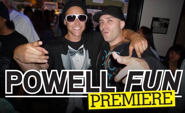 Powell, Fun, premiere, el cajon, black wax, jordan Hoffart, John White ...