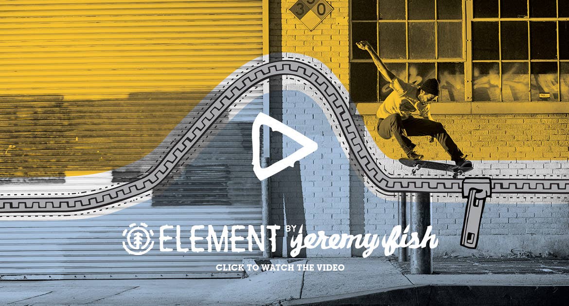 Jeremy Fish Element Boards - Skateboarding