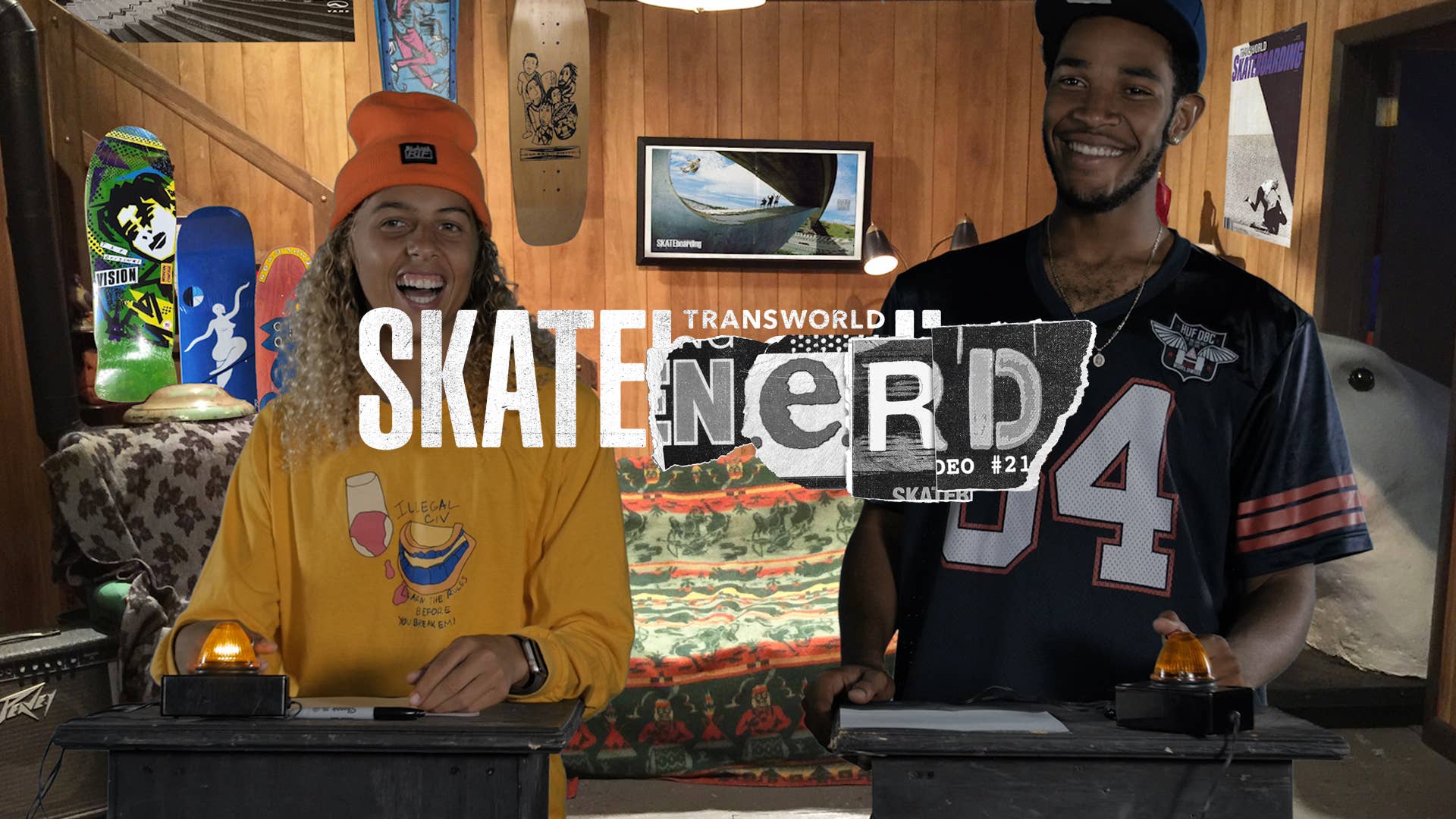 Skate Nerd: Olan Prenatt Vs. Kevin White - Skateboarding