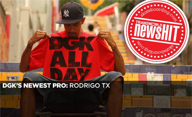 newsHIT Interview: Rodrigo TX On DGK - Skateboarding