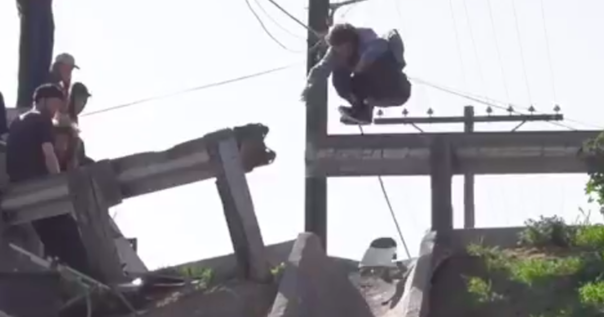 Gnarliest Hippie Jump? John Gardner Takes The Plunge Into Sketchy ...