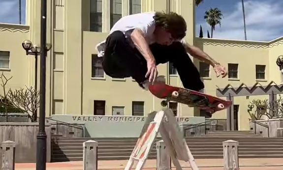 Airborne: Jake Hayes Takes Flight With This Chest High Ollie And Lofty ...