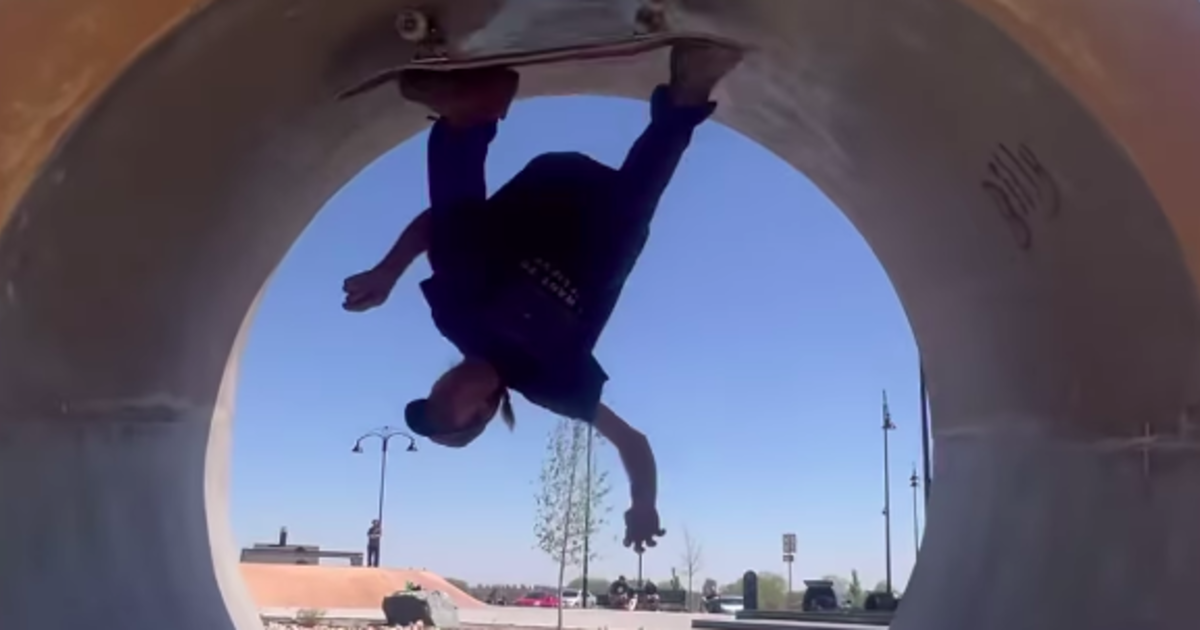 Upside Down: Jaws Makes This Mini Loop Look Way Too Easy - Skateboarding
