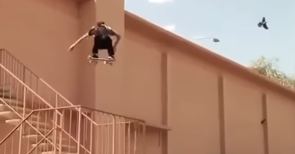 Aaron "Jaws" Homoki Has Been Doing Those Huge Ollies on Bones Wheels ...