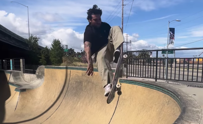 Ronnie Sandoval Keeping The Peace At Channel Street With These Ripping ...