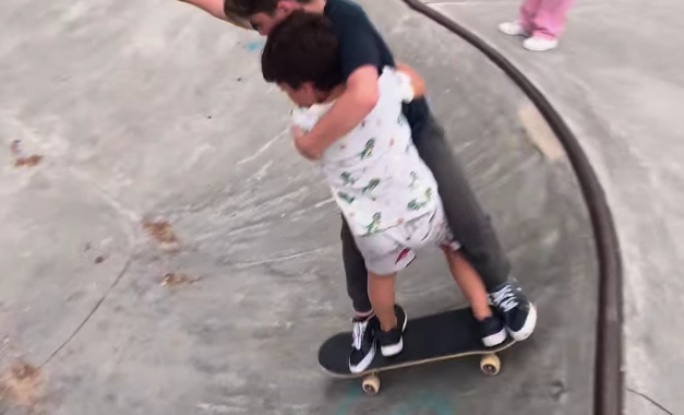 Little Ripper Teaches His Younger Brother How To Drop-In In The Coolest ...