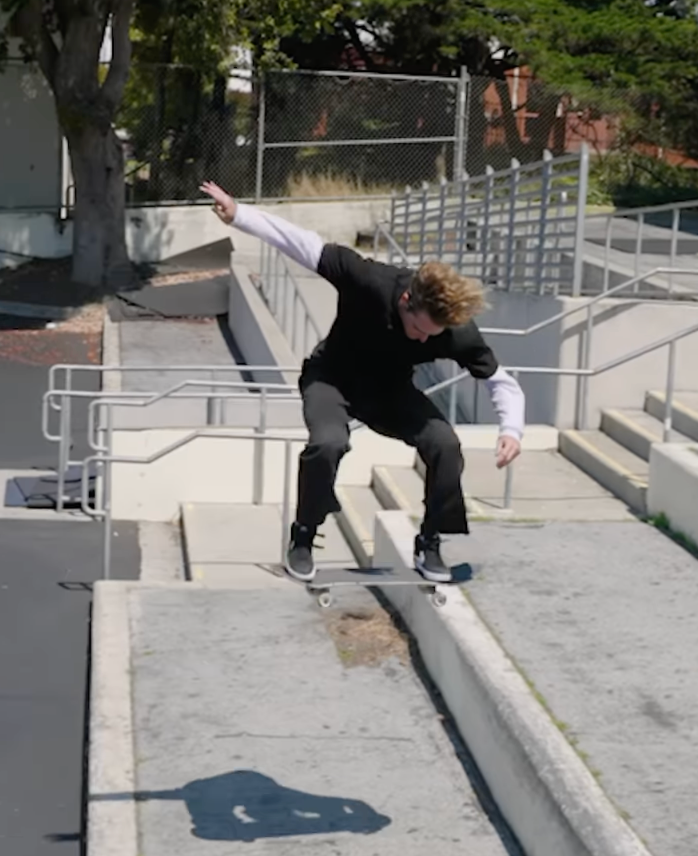 Dylan Jaeb Puts Down a Fakie Flip on the Iconic Wallenberg 4 Block ...