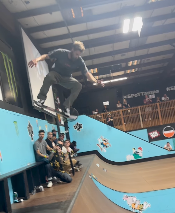 Greyson Fletcher Goes Huge at the Tampa Pro Event - Skateboarding