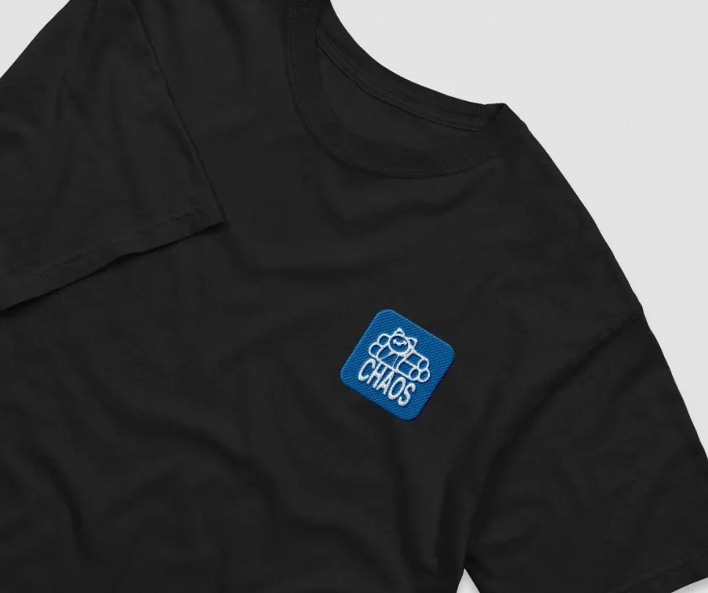 411VM Embroidered Chaos Logo Shirt Now In Our Web Shop! - Skateboarding