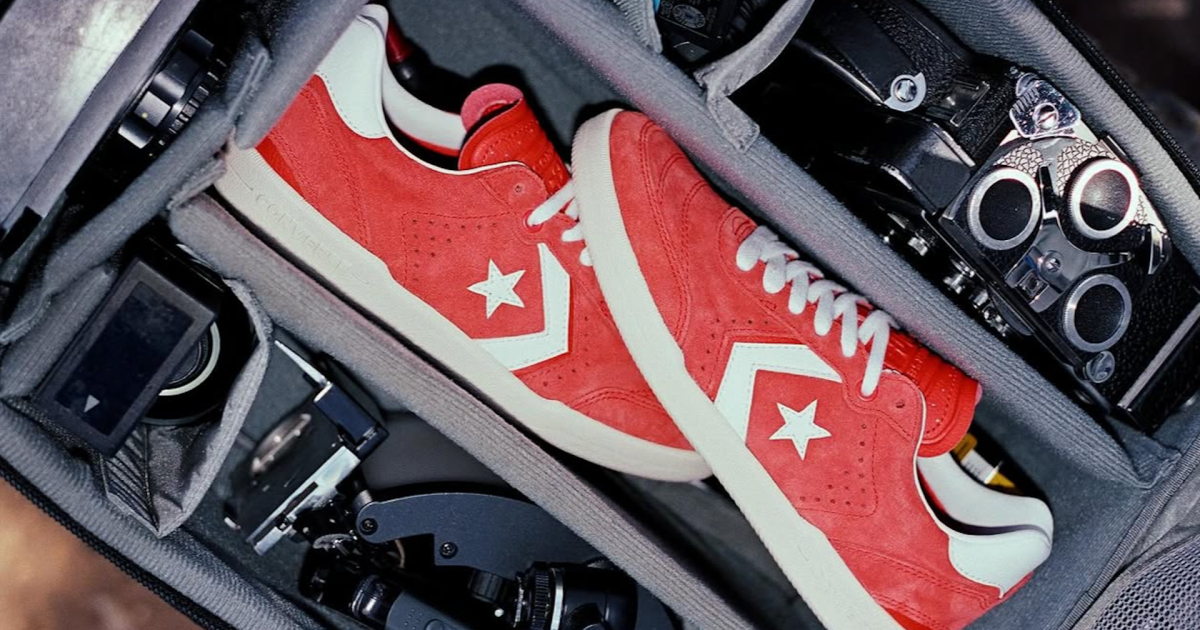 First Look: Louie Lopez 2 Drops in Bold Red/White Colorway - Skateboarding