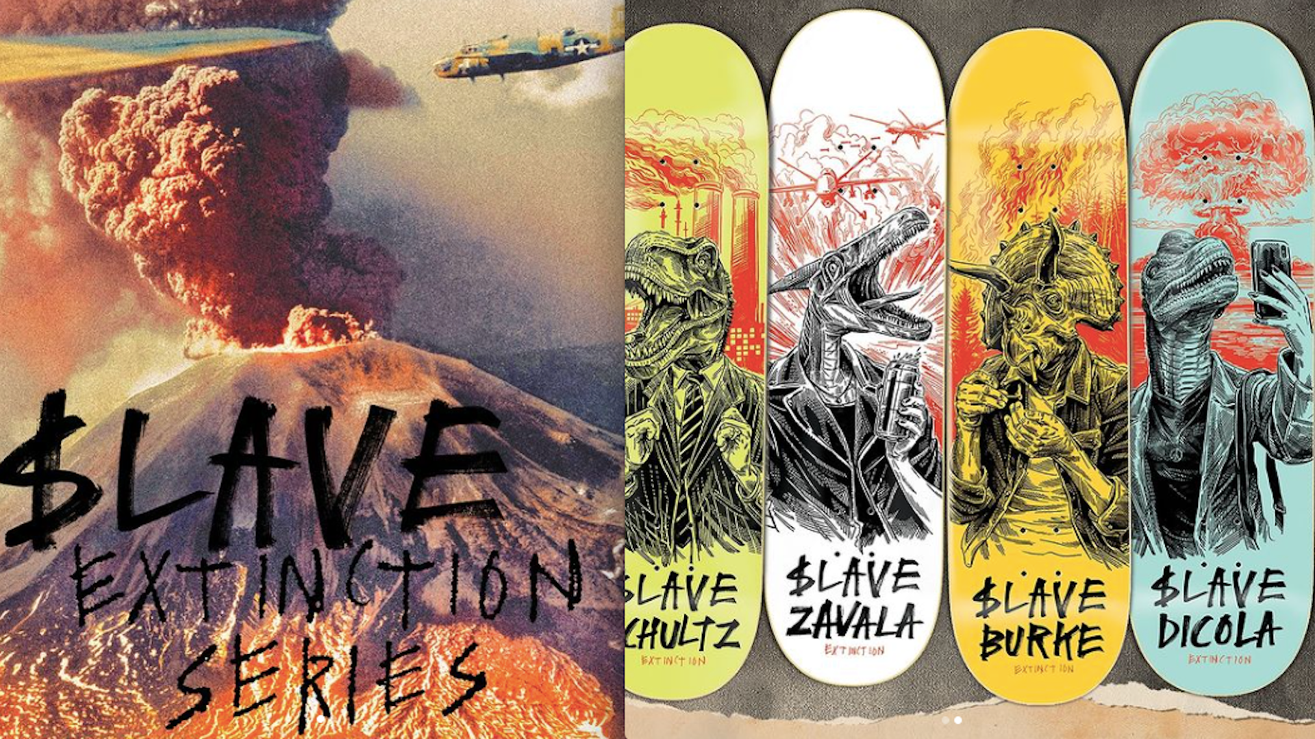 First Look: $lave's New 'Extinction Series' Is Hitting Skate Shops Now ...