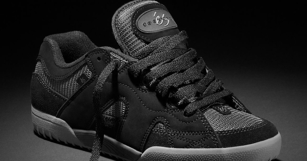 éS Brings Back the Iconic 'One Nine 7' in Black/Grey Colorway ...