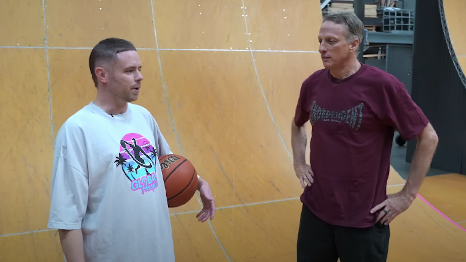 Tony Hawk Hosts Streetball Legend 'The Professor' at the Hawk's Nest ...