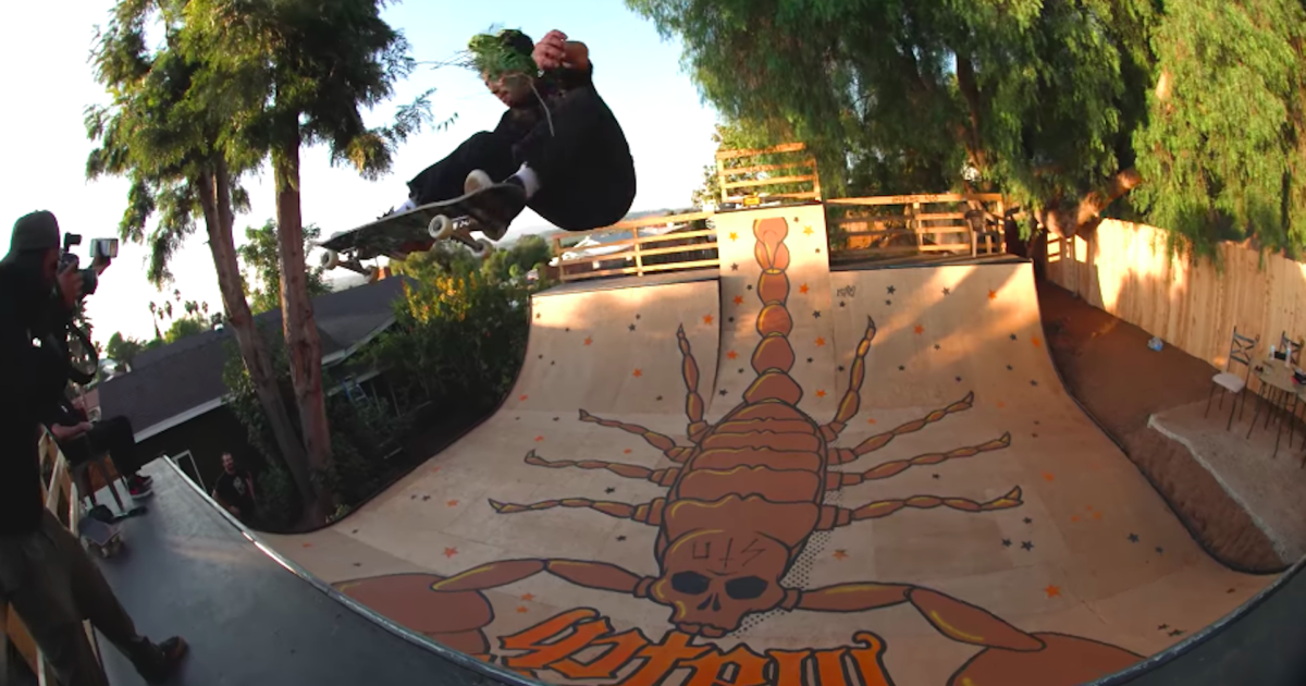 Watch: Milton Martinez Destroys His Backyard Mini Ramp In New Edit ...