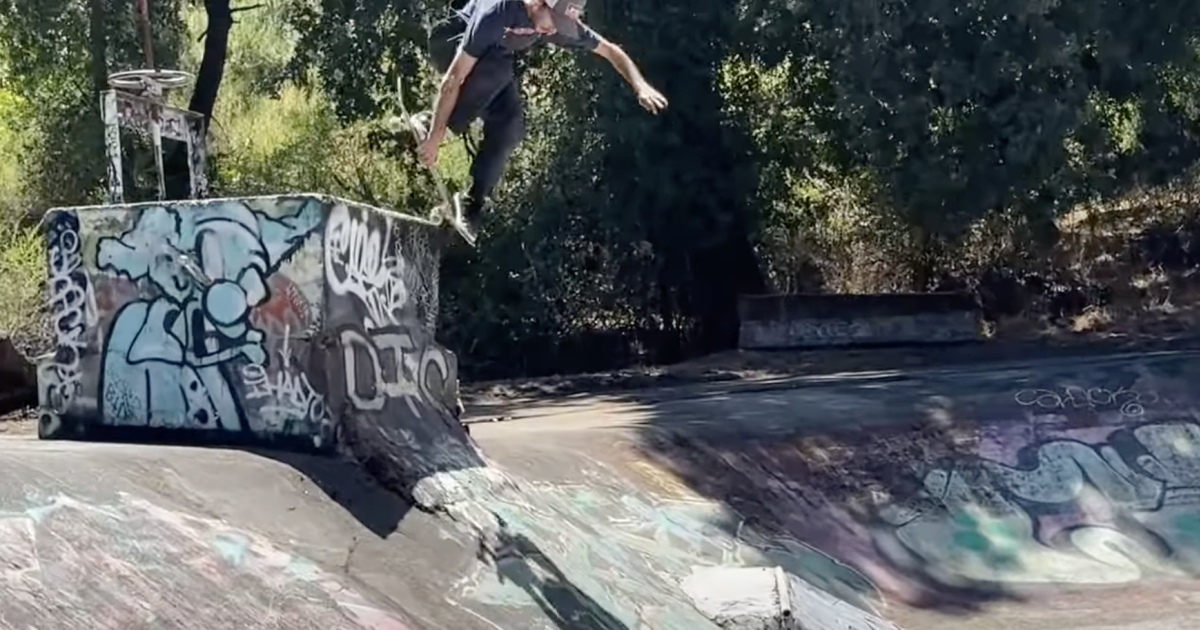 NorCal Ditch Transformed Into Skate Spot - Skateboarding