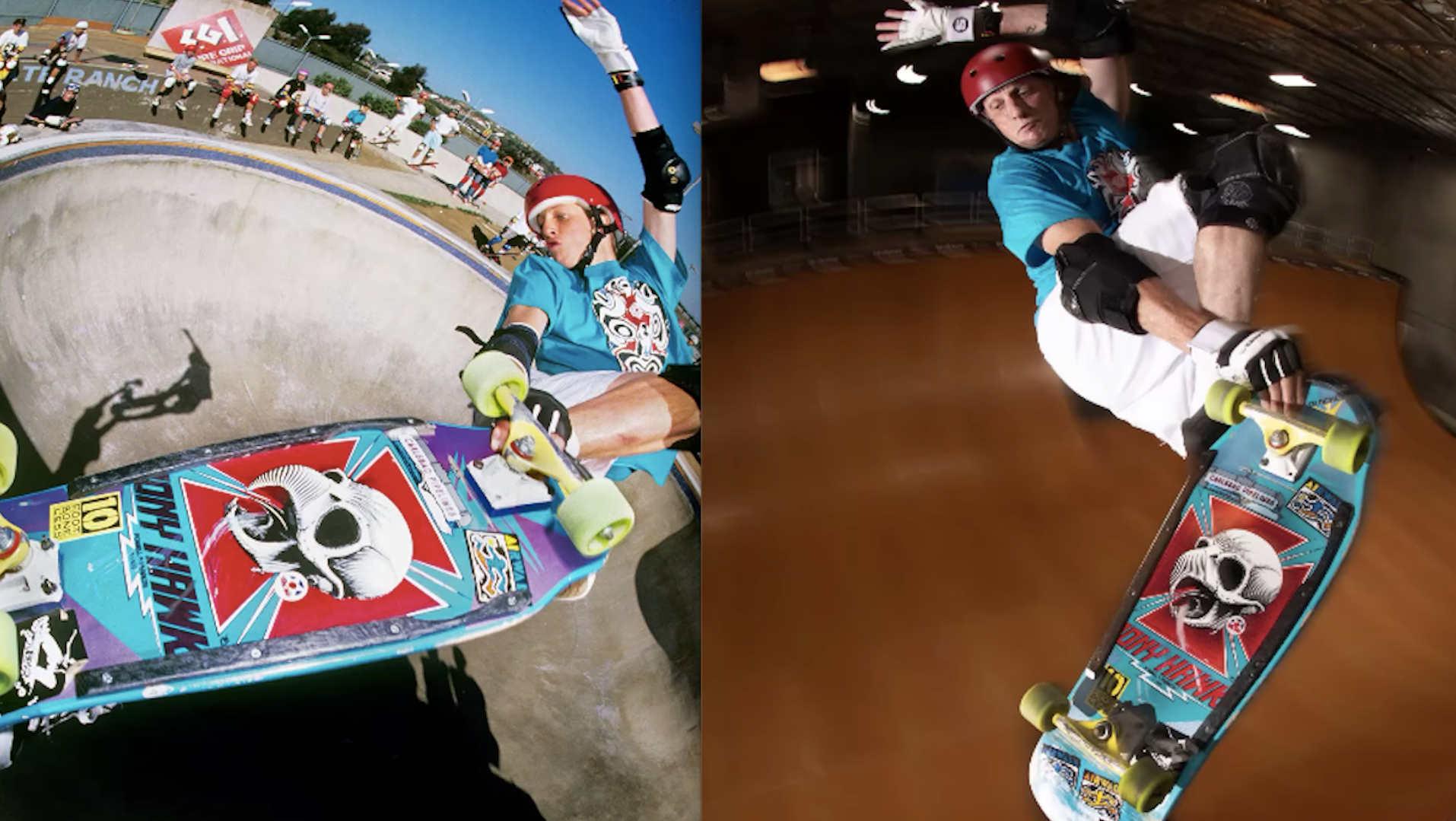 Tony Hawk Recreates Iconic First Skate Photo at His Childhood Home ...