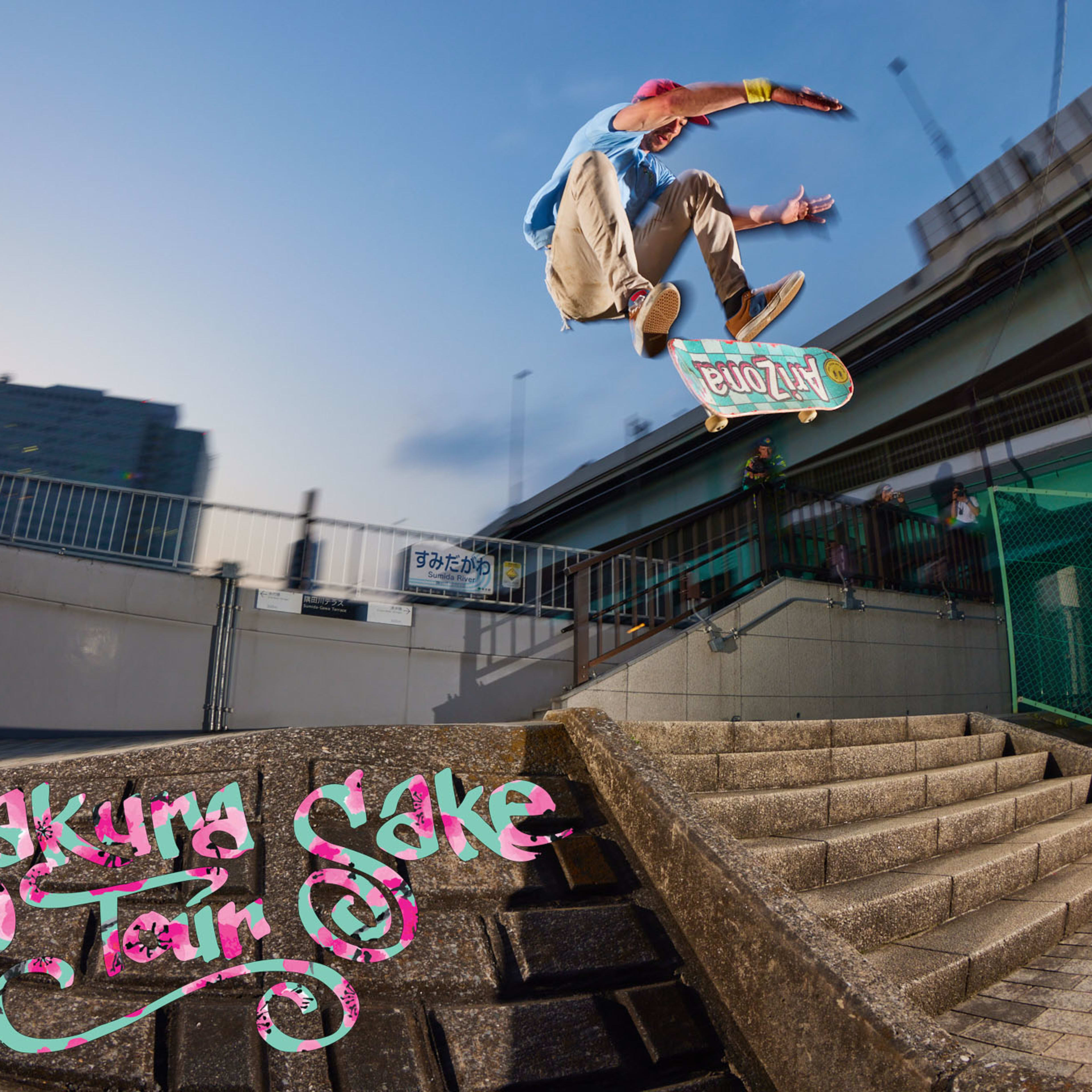 Sakura Sake Tour Episode 3: Skateboarding Japan - Skateboarding