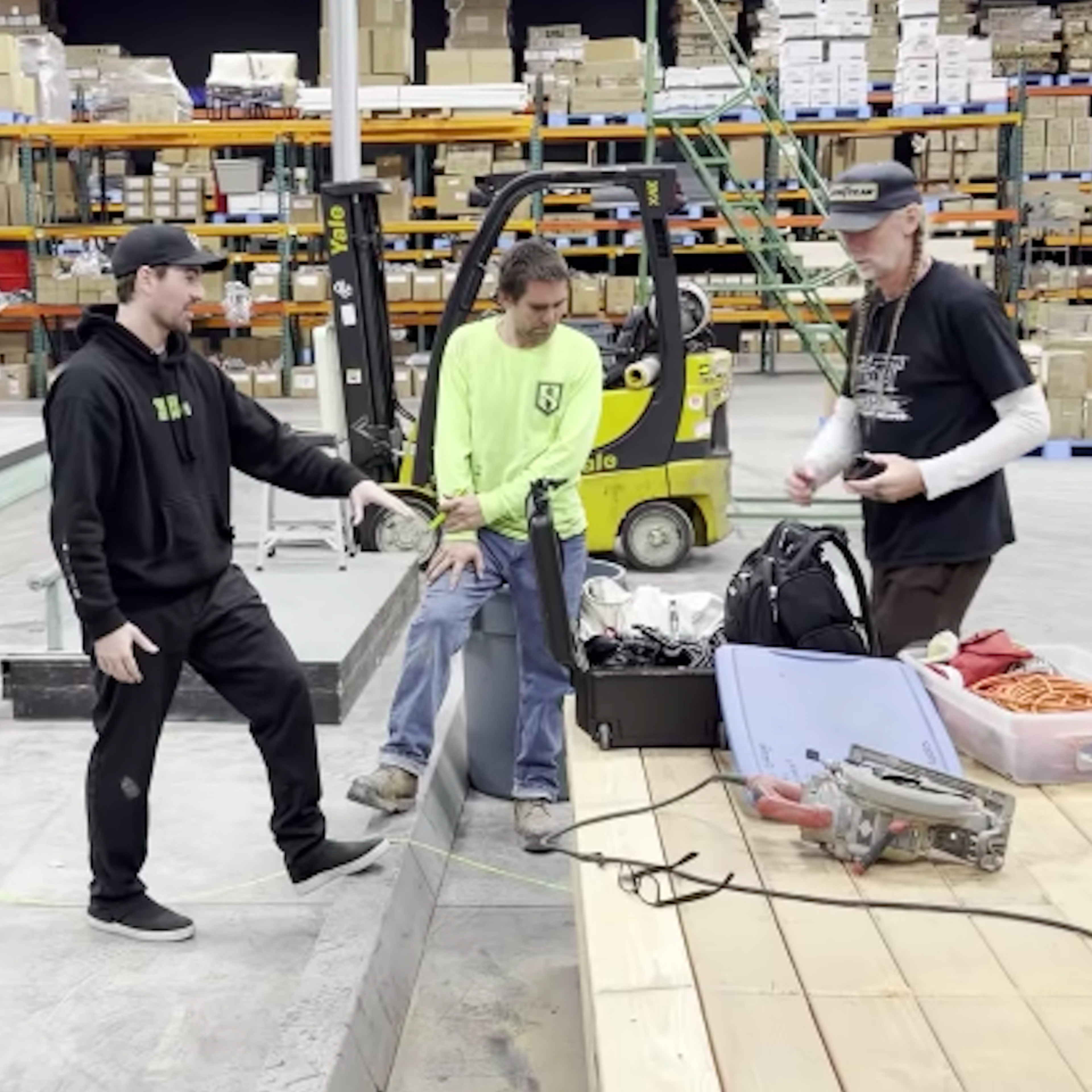 Behind the Scenes: Day One of the Professional Skateboard League Arena ...