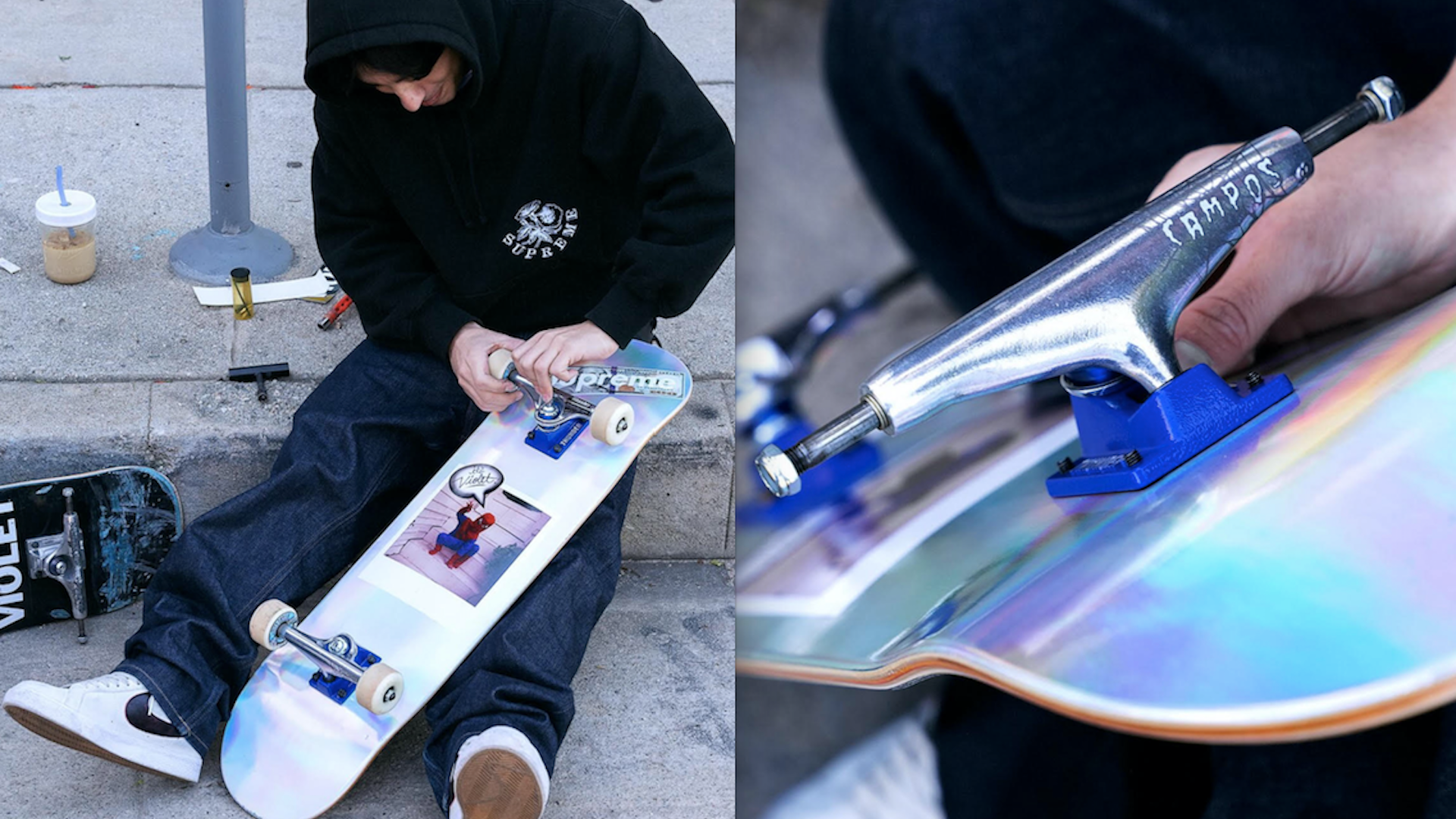 Joe Campos Goes to Work in LA for His New Pro Inverted Thunder Trucks ...