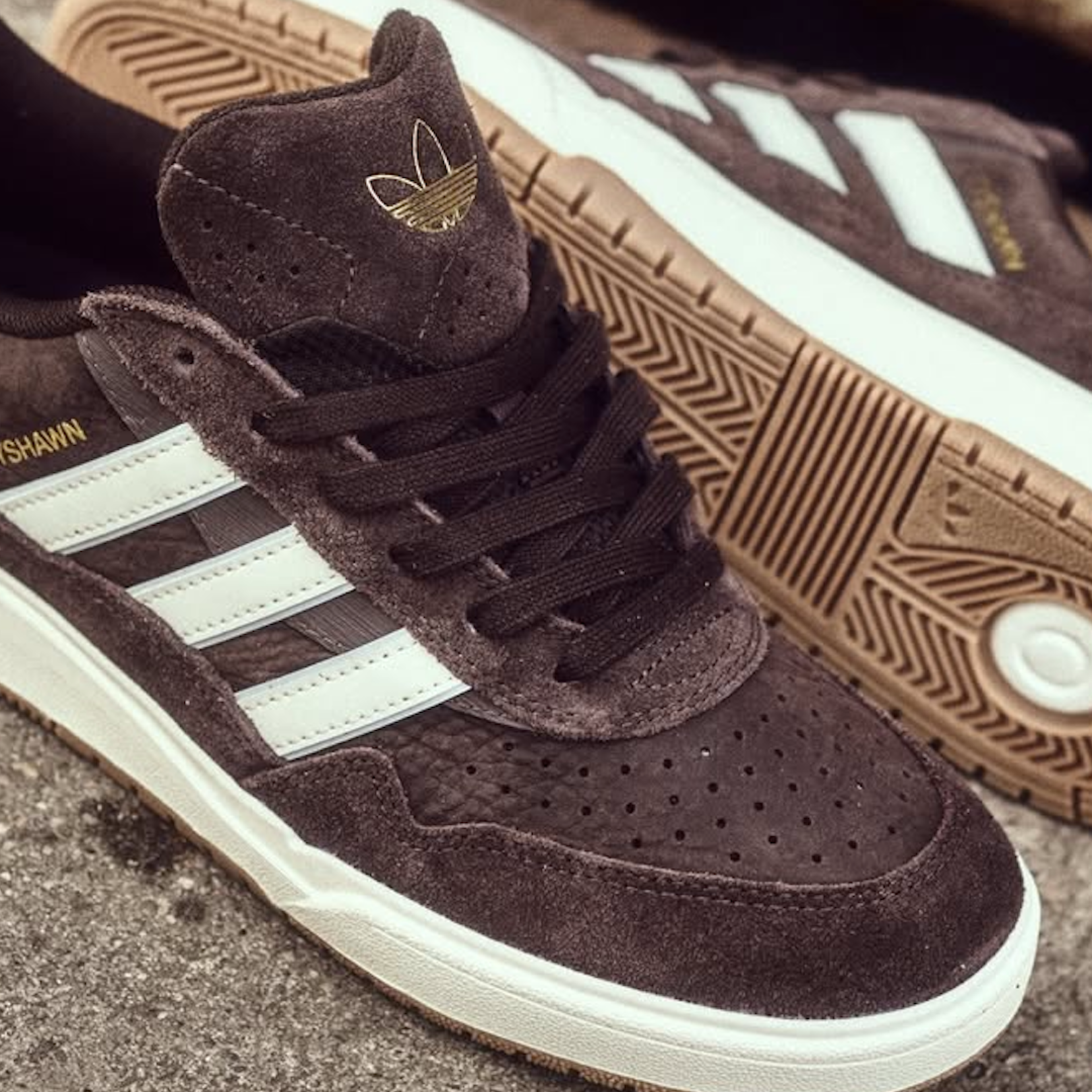 adidas Skateboarding Drops the Tyshawn II in 'Aurora Coffee/Off-White ...