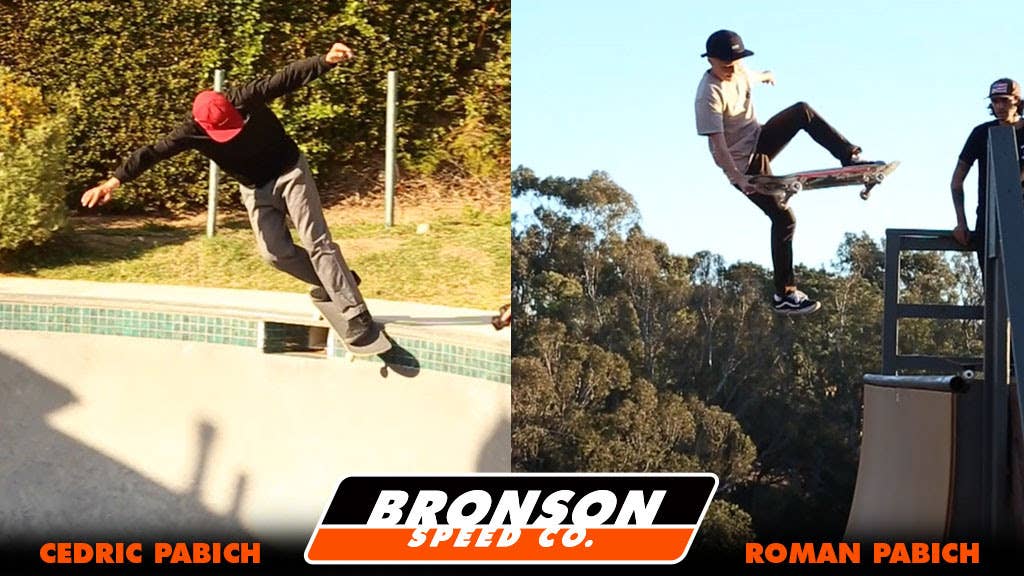 Bronson Speed Co. | Roman and Cedric Pabich - Skateboarding