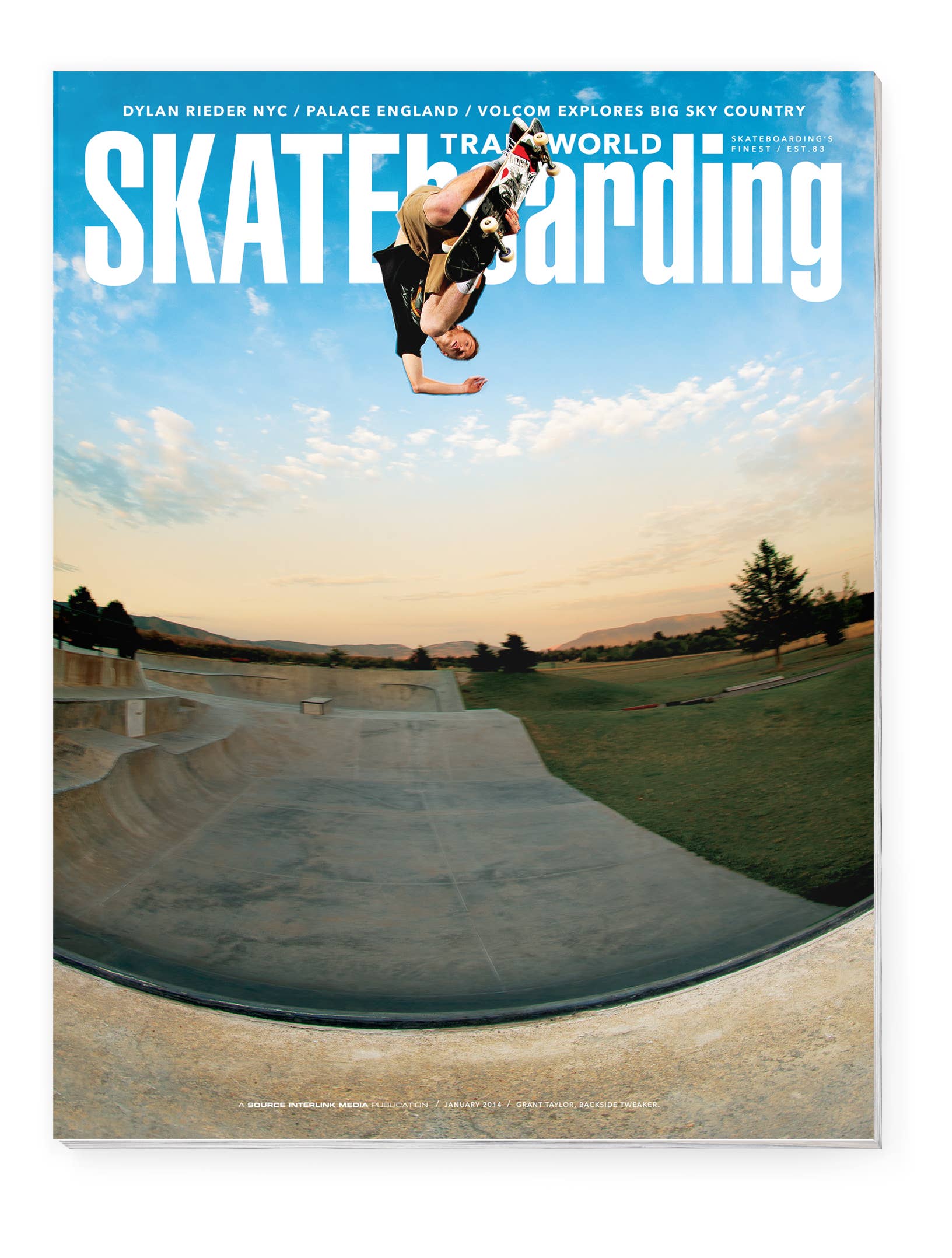 Inside This Issue: January 2014 - Skateboarding