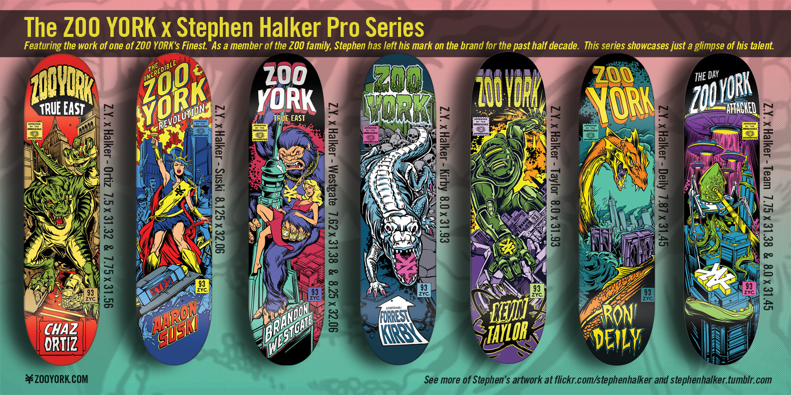Zoo York x Stephen Halker Pro Series - Skateboarding