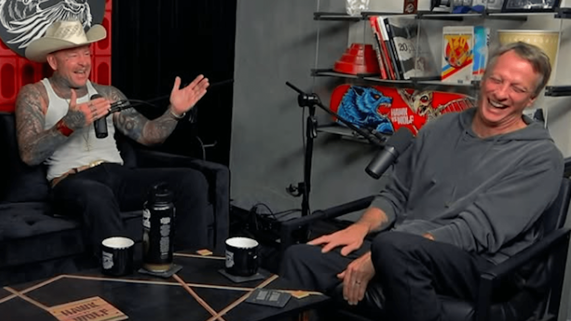 Tony Hawk Announces Indefinite Hiatus for 'Hawk vs. Wolf' Podcast in ...