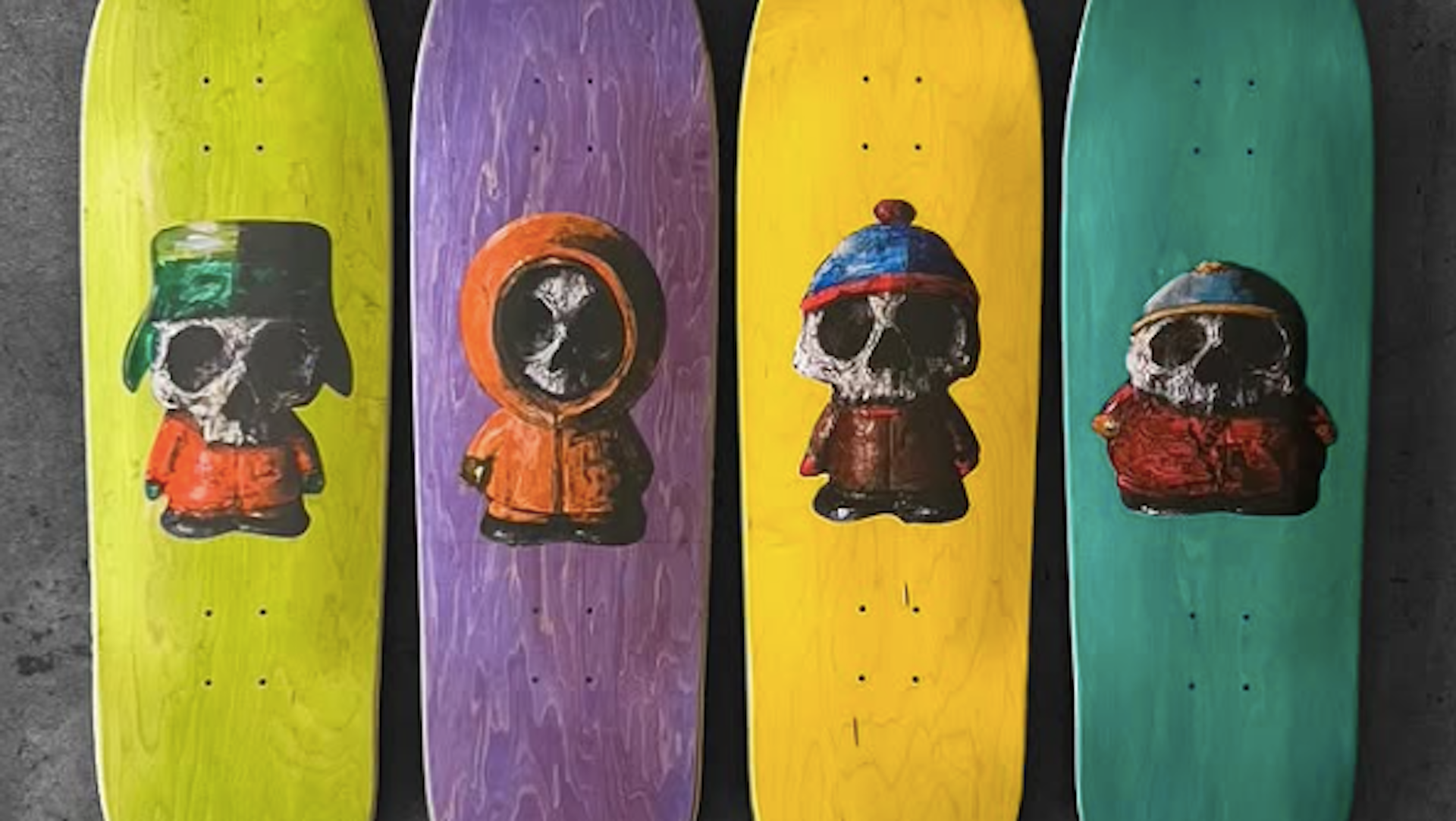 Zero Drops Super Limited ‘Southpark Horror’ Decks—This Time Shaped and ...