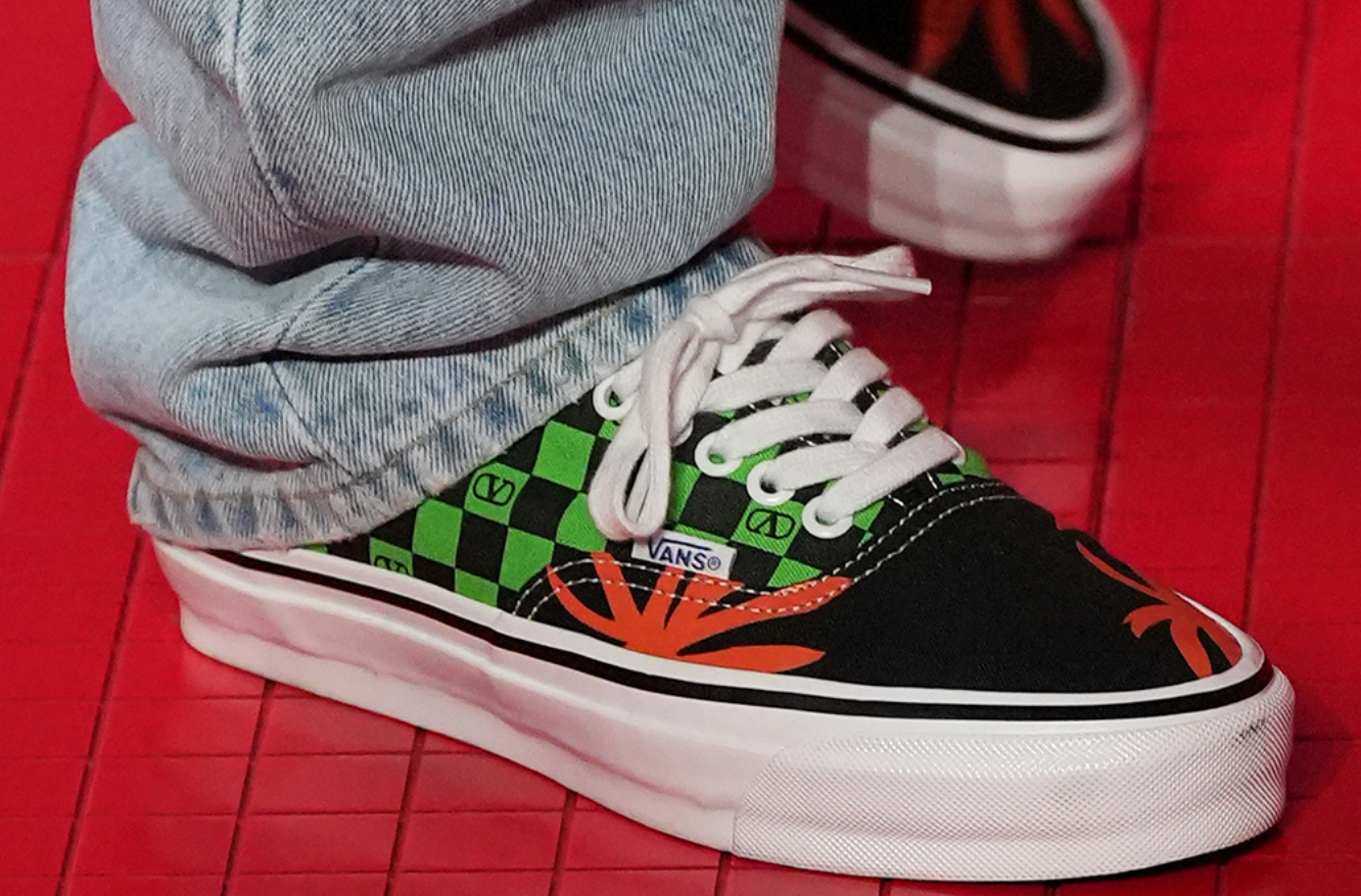 Vans and Valentino Collab on Vans' Authentic Silhouette - Skateboarding