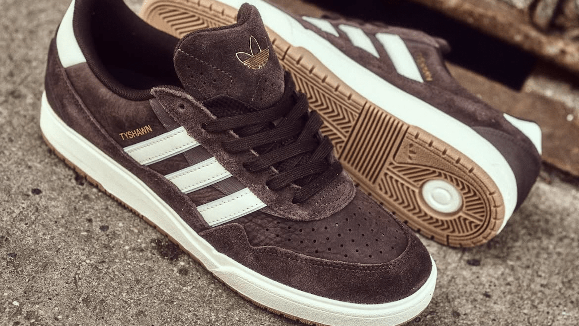 adidas Skateboarding Drops the Tyshawn II in 'Aurora Coffee/Off-White ...
